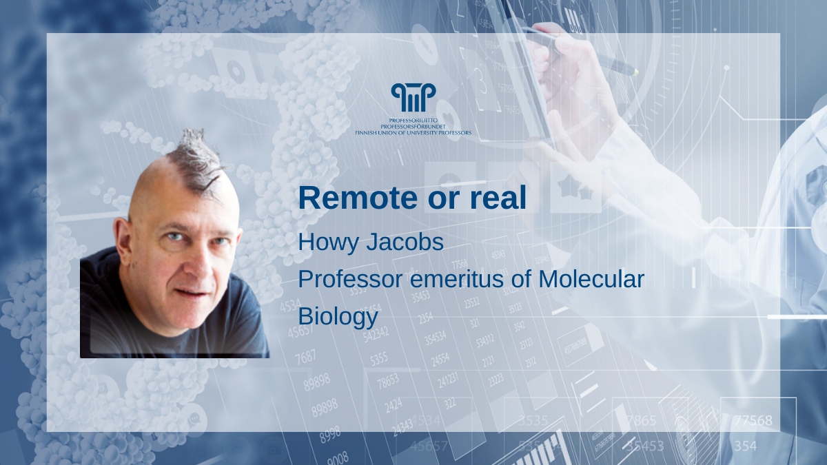 Remote or real - Finnish Union of University Professors